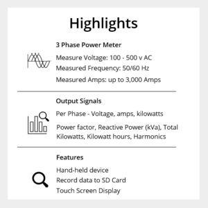 Panel Mount Power Meter - Buy Now - Compressed Air Alliance Pty Ltd